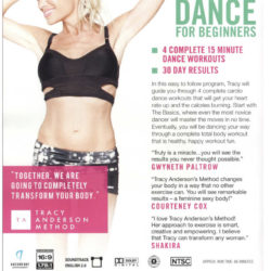 CARDIO DANCE FOR BEGINNERS - Tracy Anderson